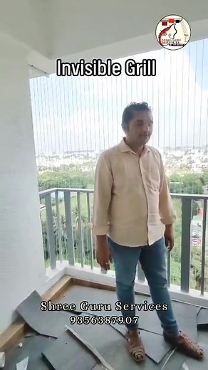 #Pune 📍 Pune – PCMC Area 🎯 "कपडे तुमचे, स्टँड आमचे!" 🧺 ✨ Invisible Grill Installation by Shree Guru Service ✨ 🙋‍♂️ Onkar Baji 📞 9356387907 💰 Price: ₹3500 – ₹5500 – ₹10000 – ₹20000 (Customize Products – price depends upon your size) 🏠 श्री. उदय सर यांच्या घरी – ११व्या मजल्यावर गॅलरीमध्ये कबुतरांपासून संरक्षण 🕊️ आणि लहान मुलांच्या सेफ्टीसाठी 👶 Invisible Grill लावून दिले. त्याच बरोबर ड्राय बाल्कनीमध्ये Pigeon 🐦 Net लावून दिली. 💬 आमचे काम सरांना इतके आवडले की त्यांनी अभिप्राय तर दिलाच, आण