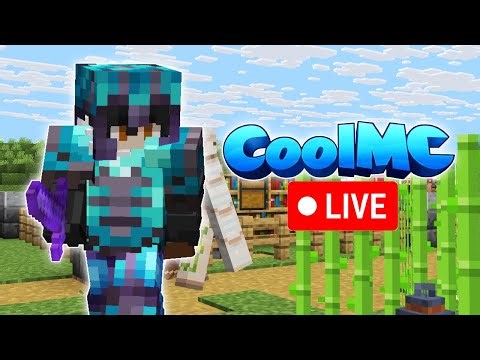 Minecraft Public Server COOL MC Live Day 3 #minecraft