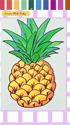 Easy & Cute Paper drawing Tutorial #shorts #easycraft #drawing #viralvideo #trending #artshorts