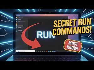 Windows Hidden RUN Commands | Boost Performance & Unlock Secret Tools