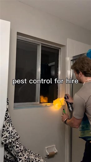 kadyn on Instagram: "trained professional dont try at home #pests #roach #safe"