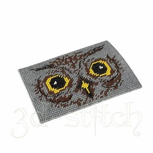Owl 3D Glasses Case Plastic Canvas Cross Stitch Pattern PDF DIY Crafts Children Project Embroidery Easy Phone Case DMC Crafter Chart - Etsy Canada