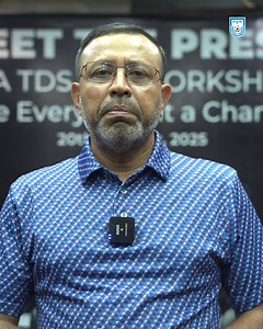 45K views · 2.7K reactions | ️ AKM Saiful Bari Titu, Technical Director of the Bangladesh Football Federation, shares his thoughts at the press meet of the FIFA TDS–TID Workshop held at the BFF House. ⚽️ #BFF #BangladeshFootball #FootballDevelopment #Bangladesh | Bangladesh Football Federation | Facebook