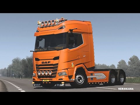 MEGA TUNING DAF XG/XG+ - Bottom Grill Slots, New Chassis, Painted Parts & More! | ETS2 Mods v1.40