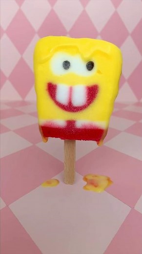 The Melting Chocolate Eyed SpongeBob Popsicle