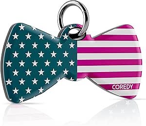 Coredy Bluetooth Tracker Tag, Works with Apple Find My (iOS Only), Key Finder and Item Locator with Electronics Light Indicator, Global Signal Source GPS Finders for Luggage, Travel Essentials