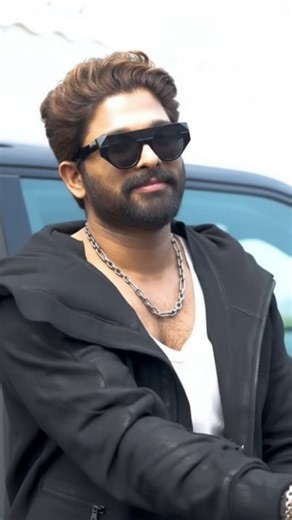 ALLU ARJUN 150K on Instagram: "The arrival that steals the spotlight, even before Action! Icon star @alluarjunonline arrives for @thumsupofficial Ad Shoot. #alluarjunonline1 #AlluArjun"