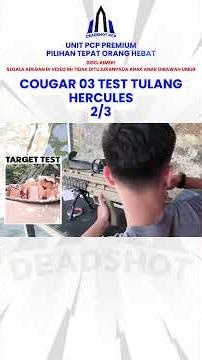 BISA TEMBUS ATAU MENTOK? PCP COUGAR 03 DILAWAN TULANG SAPI!