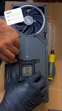 Installing GPU water block on Asus ROG Astral RTX 5090 ❄️