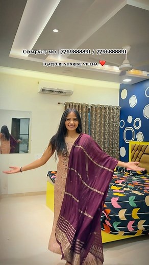 Kalyani bagade | Sunrise Villa Igatpuri 1🏠4BHK 2🏊🤽PrivateSwimming 3❄️☃️4Bedroom are A/C 4 📲📶WiFi 5 🏸🏏♟Indoorgameavailable 6 🔈🔊Bluetooth speaker 7. 🖥TV... | Instagram