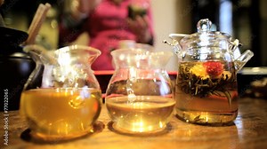 Hands Chinese Female Ritual Ceremony Brewing Making Chinese Tea China