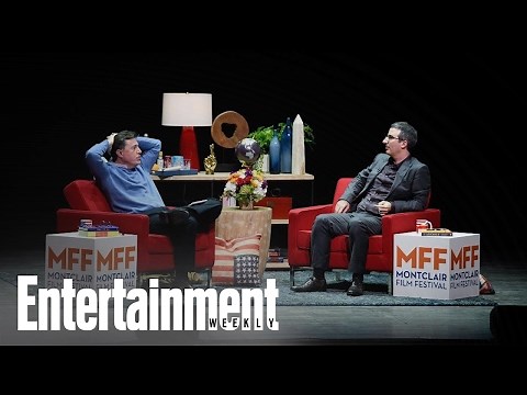 John Oliver & Stephen Colbert Talk Donald Trump And Election | News Flash | Entertainment Weekly