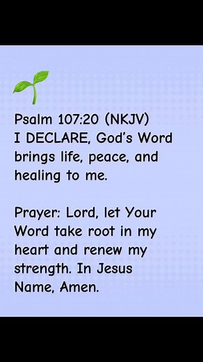 Healing in His Word 30 Days of Faith and Healing, “He sent His word and healed them, and delivered them from their destructions.” #faith #healing #declaration | Untold Stories Global