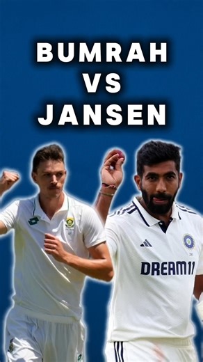 Bumrah vs Jansen — Who’s Better? 🔥