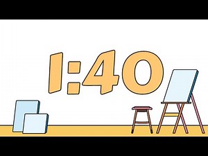 1 Minute 40 Second Countdown Timer With Soundeffect