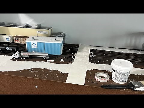 Making Roads for the 12'x20" HO Shelf Layout