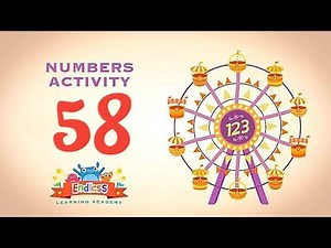 Endless Number Video 58: Fun Math Activities For Kids | Counting