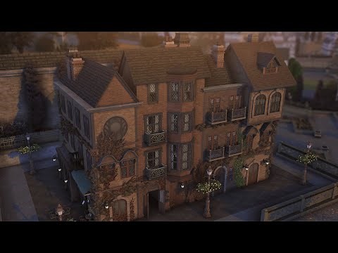 Dark magic alley || The Sims 4 Speed build