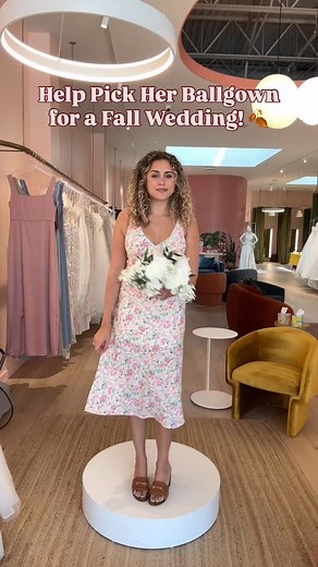 3.5K views · 1.3K reactions | Which ballgown should she pick for a fall wedding!? 壟 #vowdweddings #bride #bridal #weddingdress #weddingdresses #fallwedding #fallweddinginspo | Vow'd Weddings | Facebook