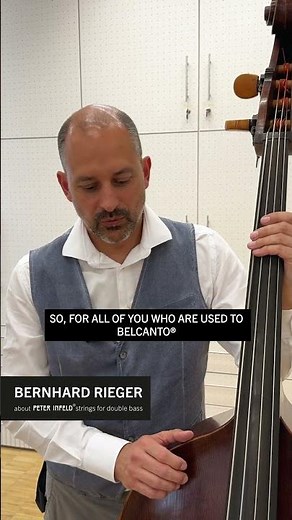 PETER INFELD® strings for double bass vs BELCANTO® and SPIROCORE®