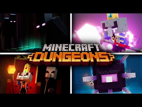 Minecraft Dungeons All Cutscenes + DLC