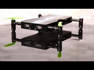 This camera quadcopter folds up for easy travel