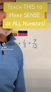 9.6K views · 104 reactions | See and feel fractions. Put them together and take them apart. #fractions #mathteacher #mathtutor #mathteachersofinstagram #visualmath | Superteacherguy | Facebook