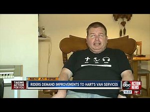 Riders demanding improvements to HART's van services