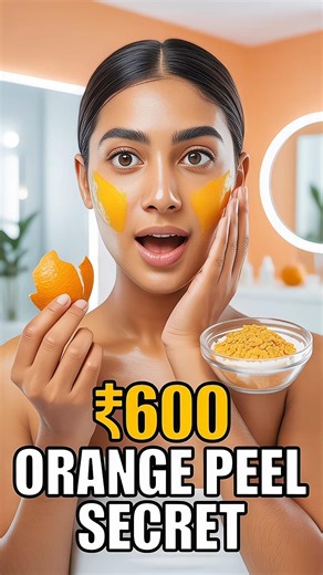 Orange Peel Powder Face Pack for Glowing Skin | Natural Skincare Remedy