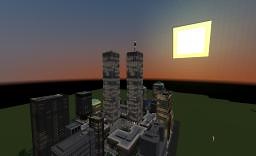 World trade center and manhattan 1:2 Minecraft Map