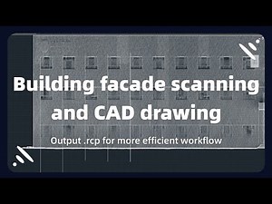 Effortless Facade Drawing with Lixel Studio and .rcp Export for AutoCAD