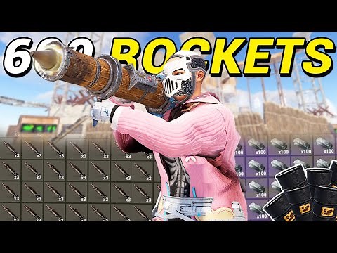Rust - How We Shot 600+ ROCKETS in 4 DAYS on 1,000 Pop Server!