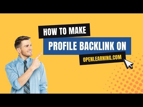 How to Create Profile Backlink on Openlearning | SEO Linkbuilding | LinkoBuild