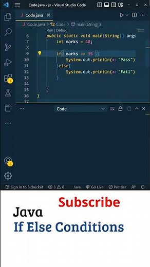 Java In Telugu: If Else (Java If Else Explained), Java Tutorial For Beginners in Telugu, Telugu Java