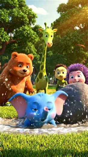 Baby Elephant Crying for Help Gets Incredible Rescue #heartwarming #wildlife #emotional