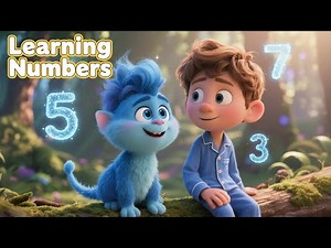 Learning Numbers Without Fear 🔢 / A Calm and Happy Math Story for Kids💙📖