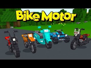 🏍️ Experience Motorcycle Thrills in Minecraft with BikeCraft Mod! 🚴‍♂️🛵
