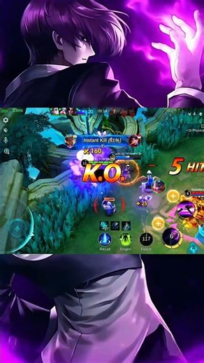 Lori Yagami Chou BEST SKIN! 🔥 #choumlbb #mobalegends #shorts