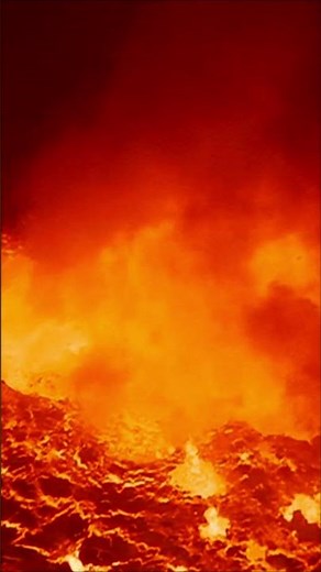 The Eruption of the Explosion Crater Viti in Iceland; Part of the Krafla Volcano