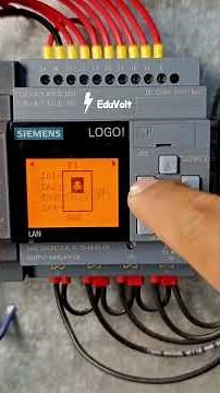 Función Lógica AND con LOGO de SIEMENS #automatizacionindustrial #plc_programming #electricidad