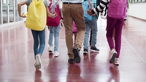 Close-up Teacher Children Legs Back View Stock Footage Video (100% Royalty-free) 1072165559 | Shutterstock
