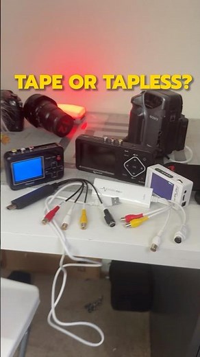 Best Ways to Capture Camcorder Footage: Tapeless Vs Tape #vhs #camcorder
