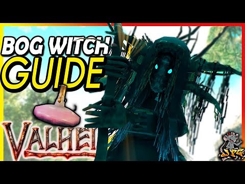 VALHEIM BOG WITCH Everything You Can Buy/How To Craft! Love Potion! Scythe & Feast Guide PTB UPDATE
