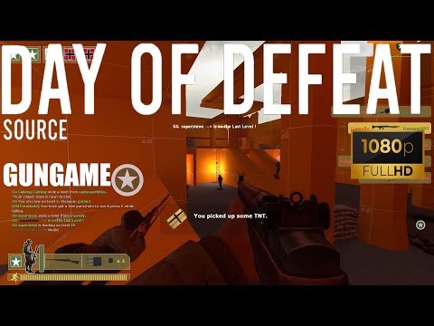 WW2 Gun Game Showdown in Day of Defeat: Source | Full Match Gameplay on 3 Maps [1080p60FPS]