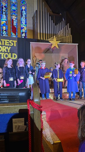 Our KCC Christmas program, The Greatest Story Ever Told, was a meaningful rendition of the hope, joy, and love found in the story of Jesus’ birth. The kids prepared and performed beyond expectation, we are so proud of each of them! We’re so thankful for everyone who helped bring it to life and for all who joined us. ✨ Reminder: All Wednesday activities start back next Wednesday, January 7th — we’d love for you to join us! | Wellington Methodist Church