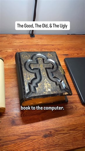 Uncle Scott | We are showcasing the historic transition from scrolls to books to computers. The scroll dominates ancient history as the premier tool for... | Instagram
