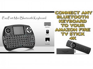 HOW TO CONNECT ANY BLUETOOTH KEYBOARD TO THE AMAZON FIRE STICK 4K