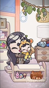 Bath Milk and Sleep 😴🍼 #avatarworld #avatarstory #pazu #pazugames #pazuworld #dailyvlog #routines