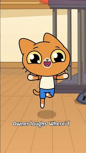 SIMBA RUN! 🏃 #simbochka #simba #animation #cat