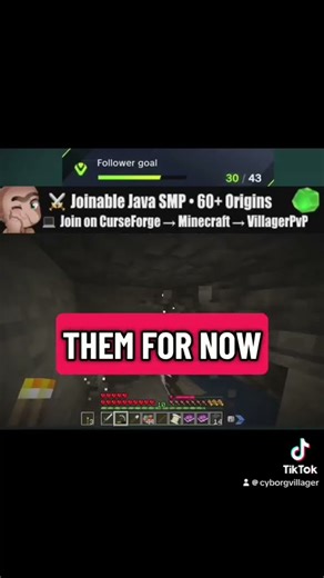 ⚙️ Cyborg Origin Can’t Touch Water! Mining for Gold in Modded Minecraft | VillagerPvP SMP